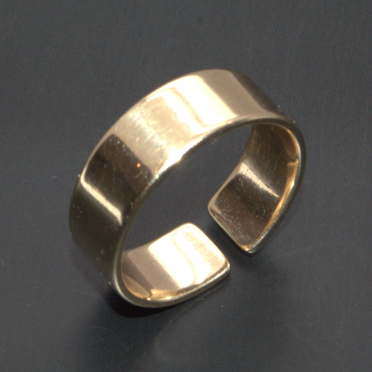 Solid 9ct gold open ring – Iceni Silvercraft